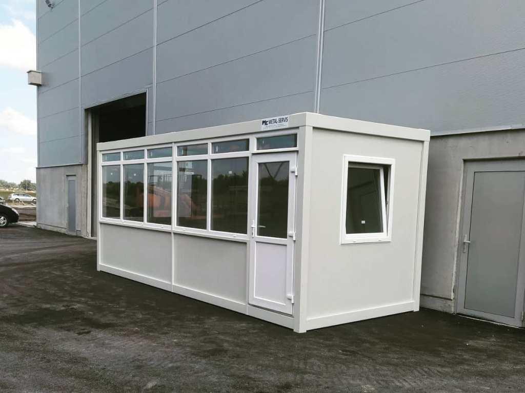 Gradjevinski tehnički kontejner-kontrolna soba 6,0x2,46x2,6m
